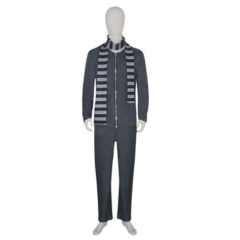 Despicable Me 3 Gru Cosplay Costume Halloween Carnival Suit Accosplay