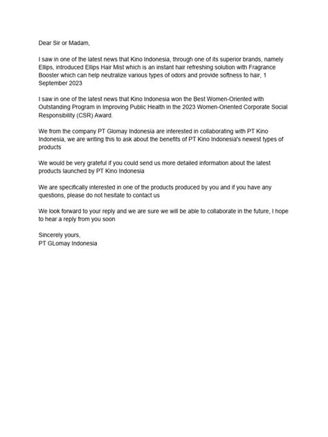 Dear Sir Or Madam Pdf