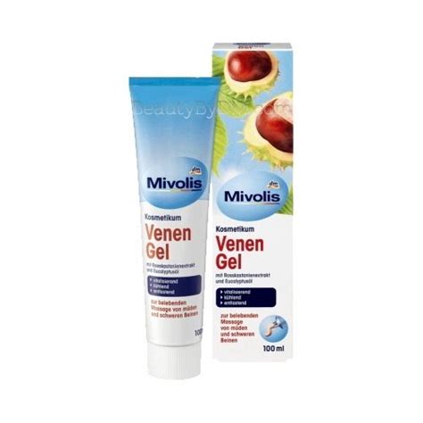 Mivolis Vein Gel For Tired And Heavy Legs 100ml Beauty By Dm