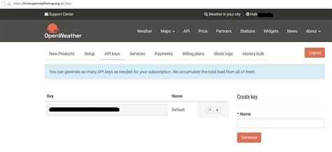 Arduinojson Openweather