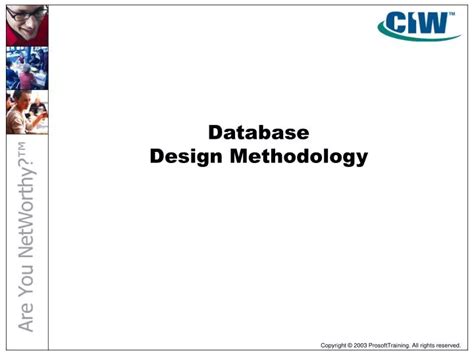 ppt database design methodology powerpoint presentation free
