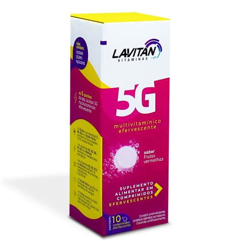 Indicações Para que serve e Bula Lavitan 5g 10 comprimidos