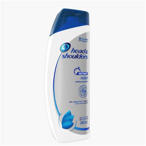Head And Shoulders Shampoo Bottle 3d Model Flatpyramid