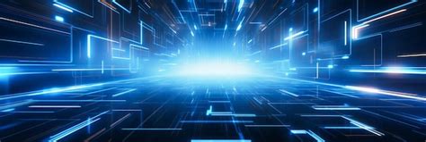 Blueprint For Digital Evolution A Futuristic Digital Symphony Abstract Network Premium AI