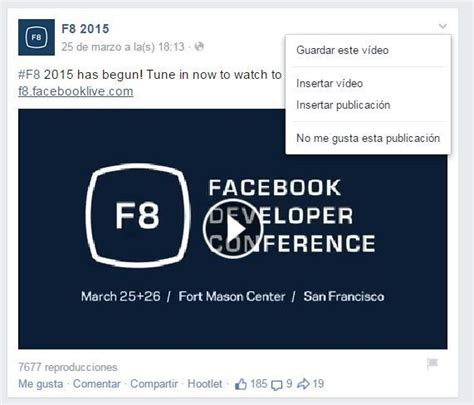 Cómo Embeber Los Vídeos De Facebook En La Web Enredia Agencia De