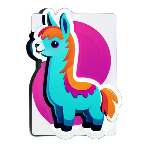 I Made An Ai Sticker Of Llama