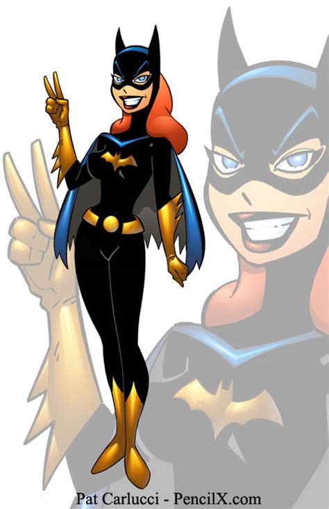 Batgirl Bruce Timm Style By Patcarlucci On Deviantart