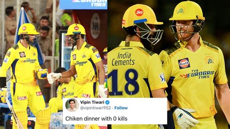 Chicken Dinner With Kills Barmy Army S IPL Winners Post Faces Brutal Trolling From