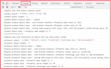 Javascript Object Properties With Examples Dot Net Tutorials