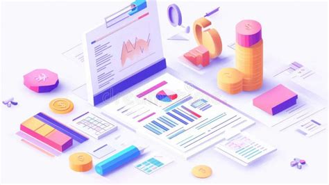 Financial Data Analysis Visualizing Trends And Insights Stock