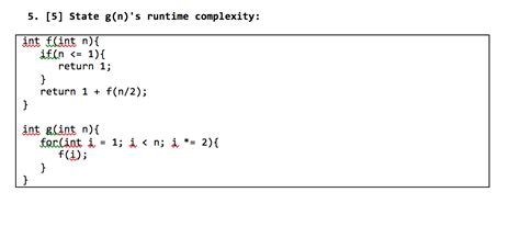 Solved State Gns Runtime Complexity Int F Int N If N