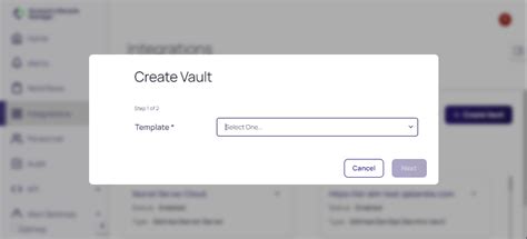 Managing Vaults