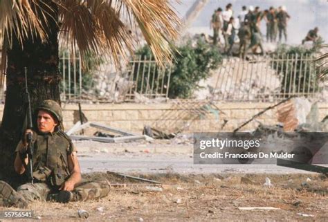 1983 Beirut Barracks Bombings Photos And Premium High Res Pictures