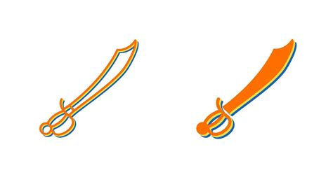 Pirate Sword Vector Icon 28588622 Vector Art At Vecteezy