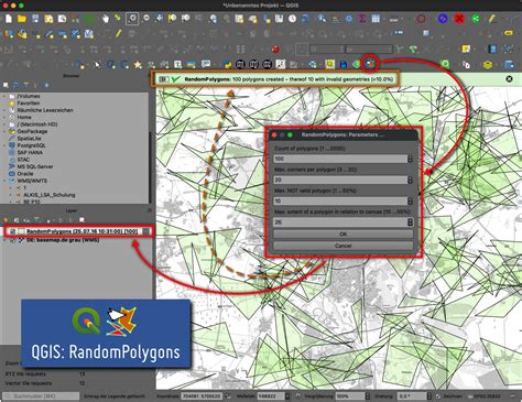 Qgis Plugin „randompolygons“ Geoobserver