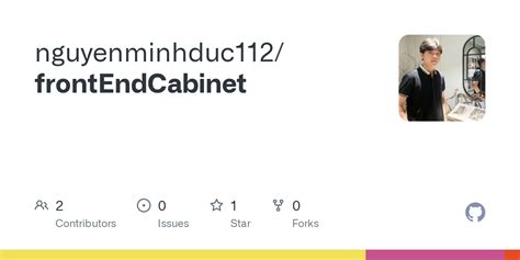 GitHub Nguyenminhduc FrontEndCabinet