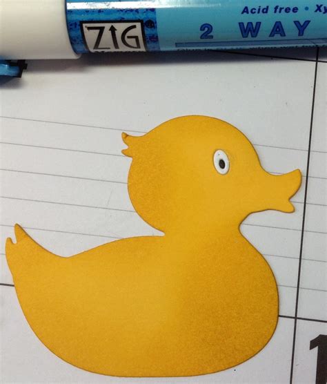 Crafting While I Wait Rubber Ducky Youre The One