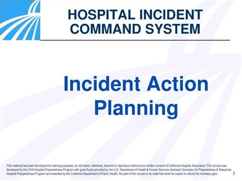 Hospital Incident Command System Powerpoint Design Talk