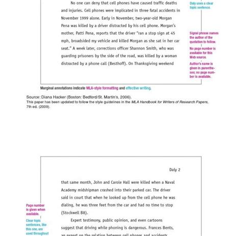 Mla Citation Guidelines Pdf Yoiki Guide