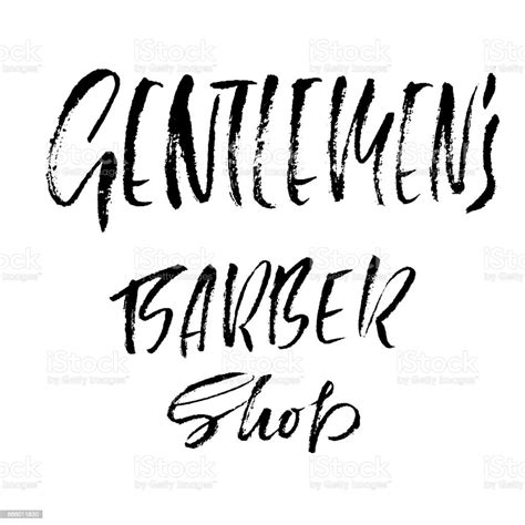 Gentlmen이 발사가 게 손으로 글자를 작성 타이 포 그래피 포스터입니다 서 예 배너입니다 벡터 일러스트입니다 0명에 대한