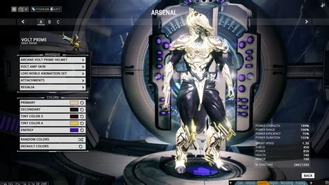 Outfit My Volt Prime With Amp Skin By Favenfs Warframerunway