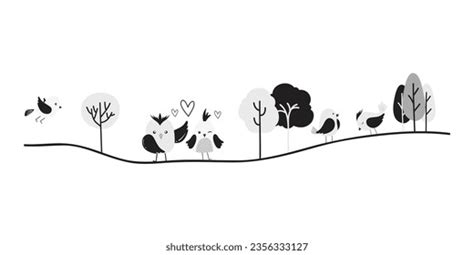 Birds Divider Over 2294 Royalty Free Licensable Stock Vectors