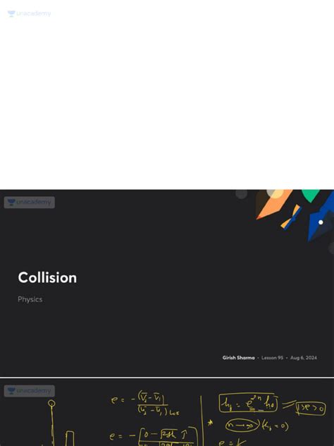 Collision Class Notes Pdf