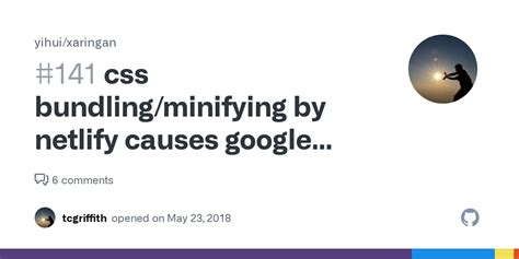 Css Bundling Minifying By Netlify Causes Google Font Not Displaying