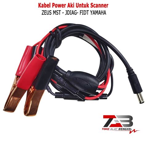 Jual Kabel Aki Zeus Mst 100p Jdiag M100 Pro Fidt Scanner Motor Injeksi
