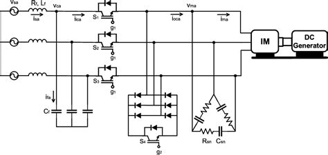 Figure 1 From Power Factor Correction Of Three Phase Pwm Ac Chopper Fed Induction Motor Drive