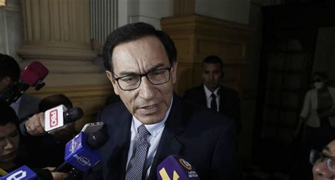 Martín Vizcarra Congreso Aprobó Informe Que Recomienda Acusarlo