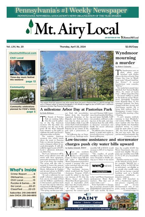 Apr 23 2024 Issue The Chestnut Hill Local