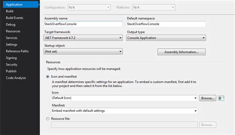 c solution won t compile due to different framework versions stack