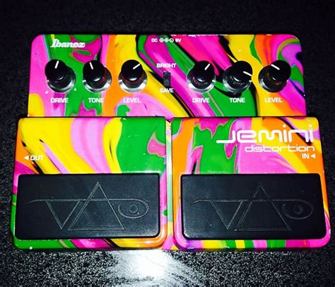 Ibanez Jemini Distortion Guitar Effects Pedal Steve Vai Model Reverb