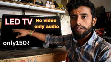 Led Tv Screen Problem Ll No Picture Sound Ok Ll Problem Solve Only