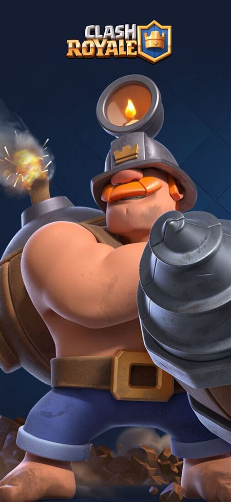 Clash Royale Mighty Miner The New Champion Clash Royale Clash Royale