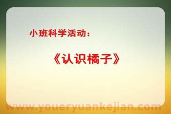小班科学课件PPT剥桔子PPT课件图片 幼儿园课件网