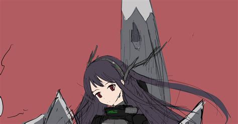 兵器擬人化 J 20威龙摸鱼 夜喵のイラスト Pixiv