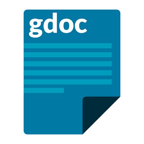 Document File Format Gdoc Icon Download On Iconfinder