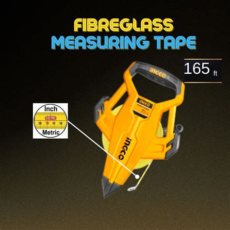 Ingco 164ft Fibreglass Measuring Tape Spcl Global