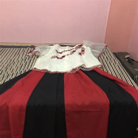 Traditional Barot Saya Garterized Filipiniana Costume Womens