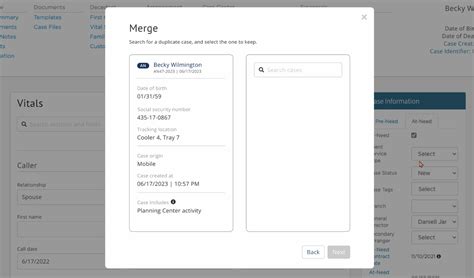 say goodbye to duplicate cases with our new case merging feature