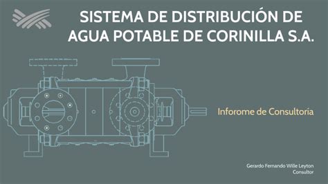 Sistema De Distribucion De Agua Potable By Rodri Pericon Wille On Prezi