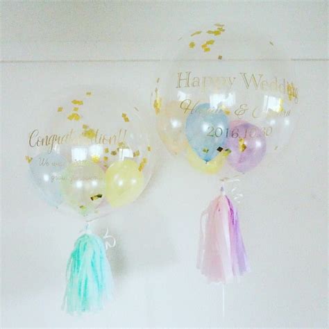 100均アイテムで簡単diy♡【バルーンワンズ】が可愛すぎる♪ 結婚式準備はウェディングニュース コンフェッティバルーン 風船の