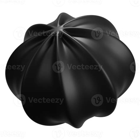 Abstract 3d Shape Illustration Black Color 16332654 Png