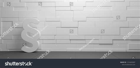 Wall Paragraph Background 3dillustration Stock Illustration 1314630287