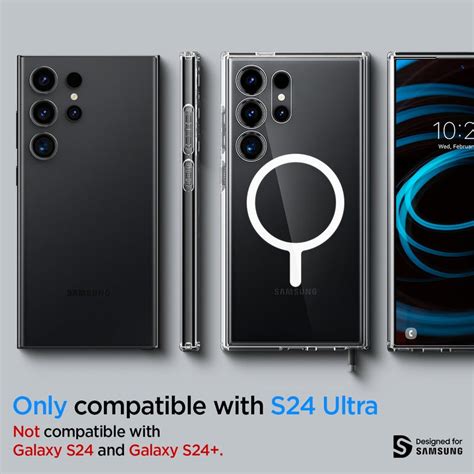 Buy Spigen Galaxy S24 Ultra Case 2024 Genuine Ultra Hybrid Metal Ring