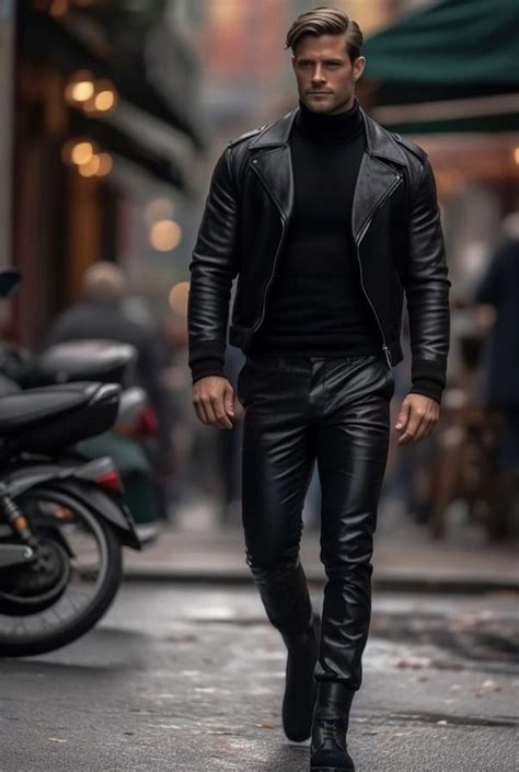 Leather Pants For Men Fashion