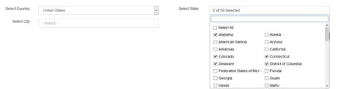 C Filling City Dropdown Based On Multiselect States In Asp Net