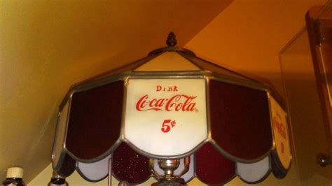 Coca Cola Lampstained Glass Collectors Weekly